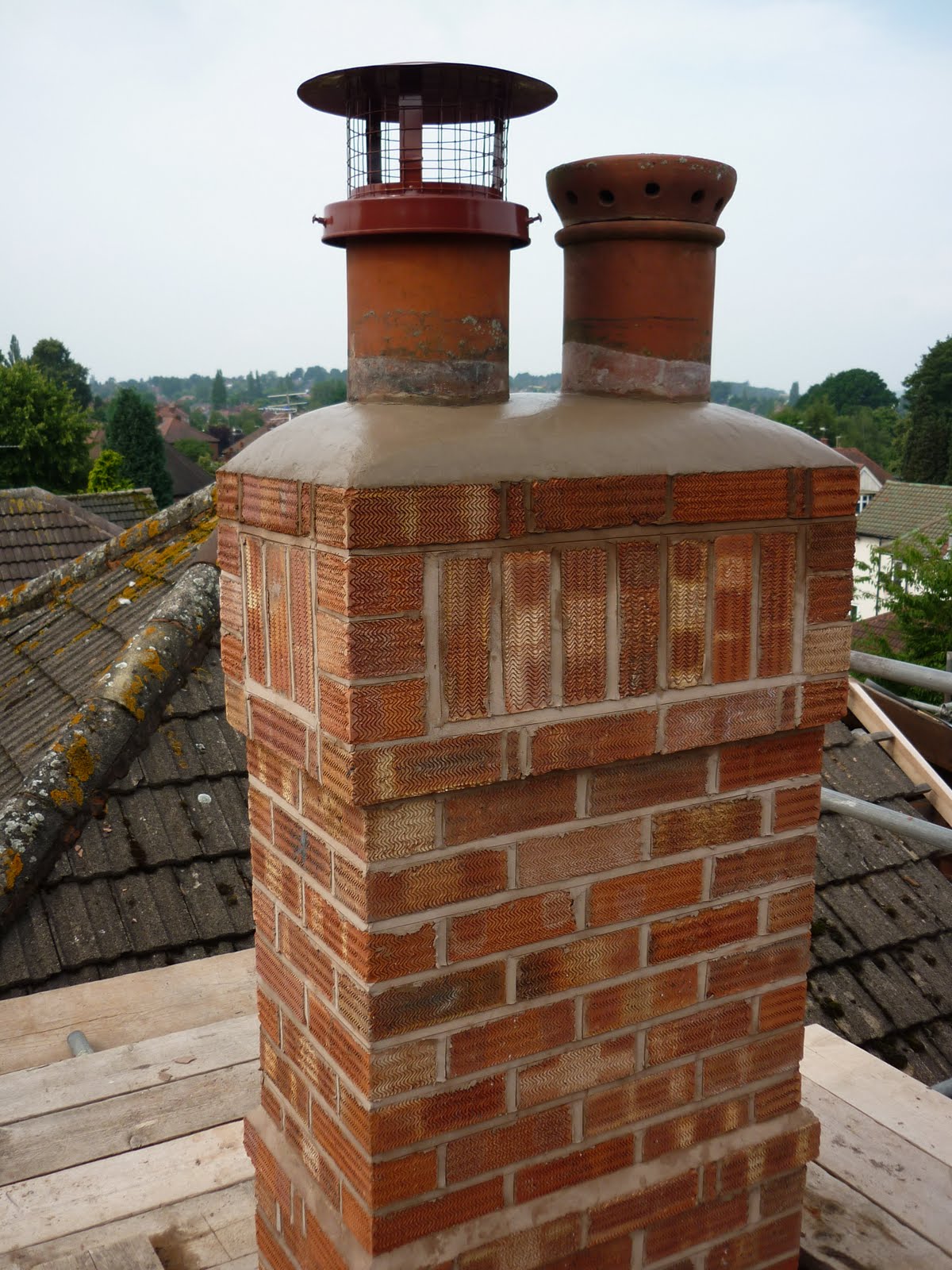Hillside Renovation: 16. Chimneys