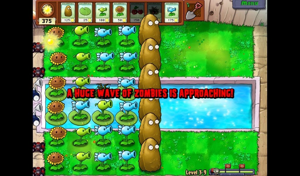 Effects of a Sober Life: Plants Vs. Zombies