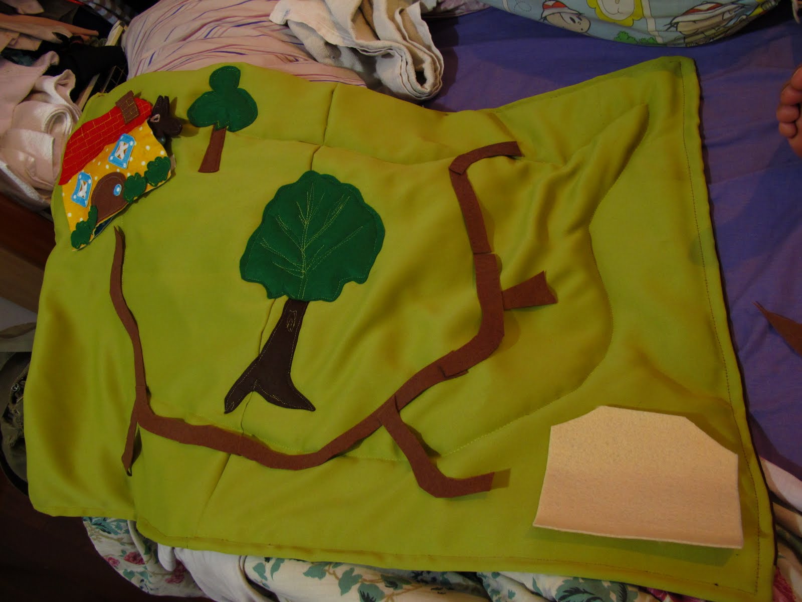 Rabbit The Penguin: DIY Fairy Tale Play Mat!