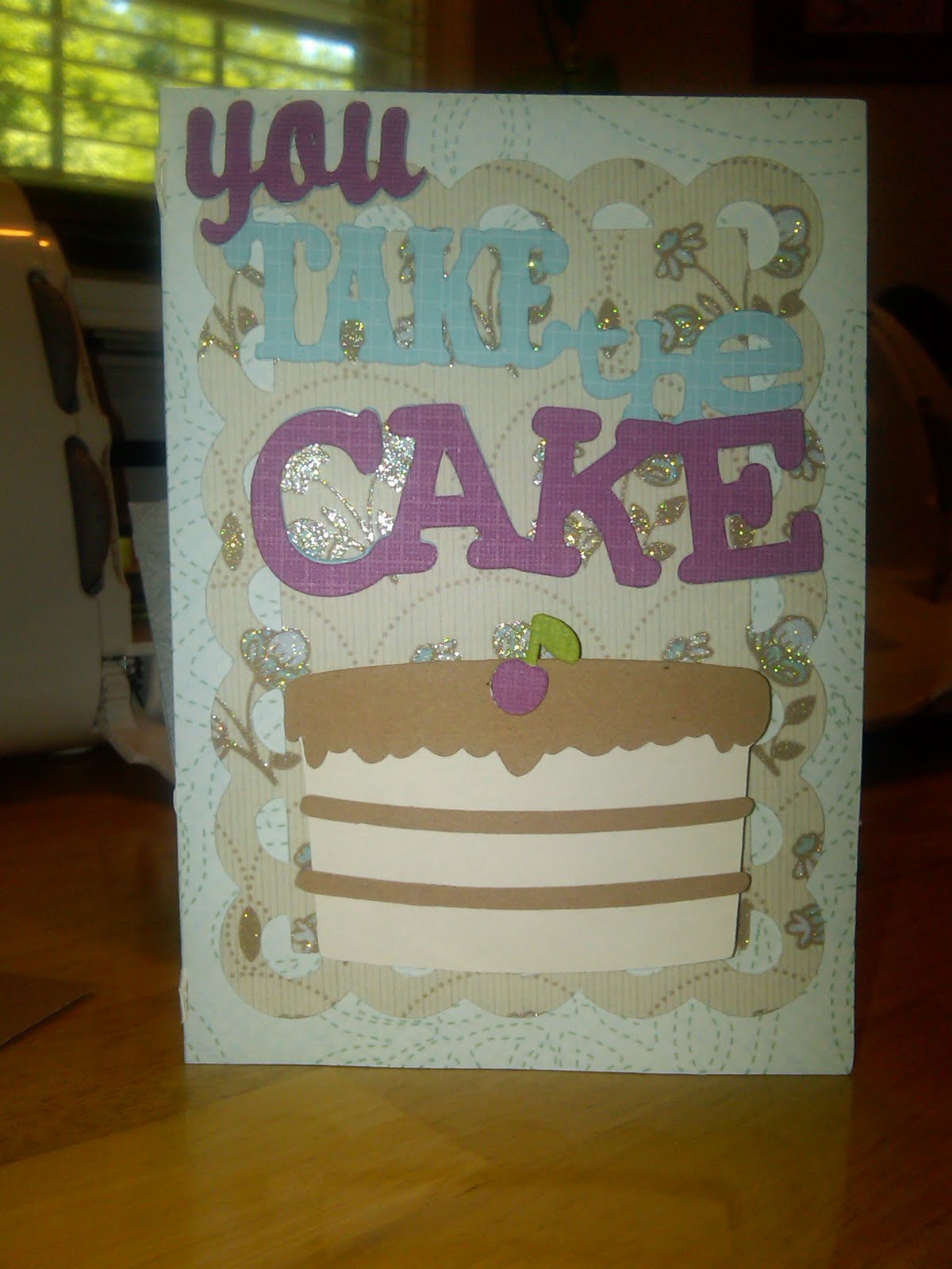 "CrEaTiViTy WaNNaBee": You Take The Cake Card