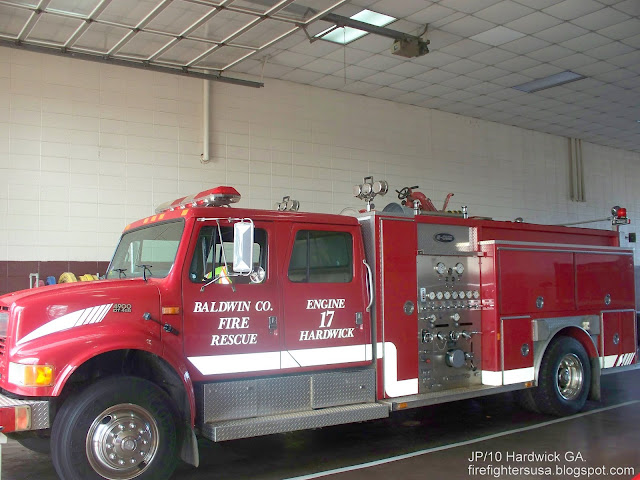 Fire Dept. Trucks GA. FL. AL. Rescue Station Firemen Volunteer ...