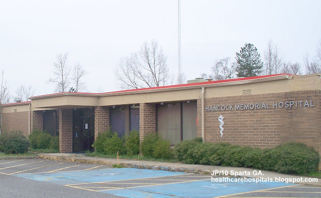 HANCOCK MEMORIAL HOSPITAL SPARTA GEORGIA, "CLOSED"Hancock County ...