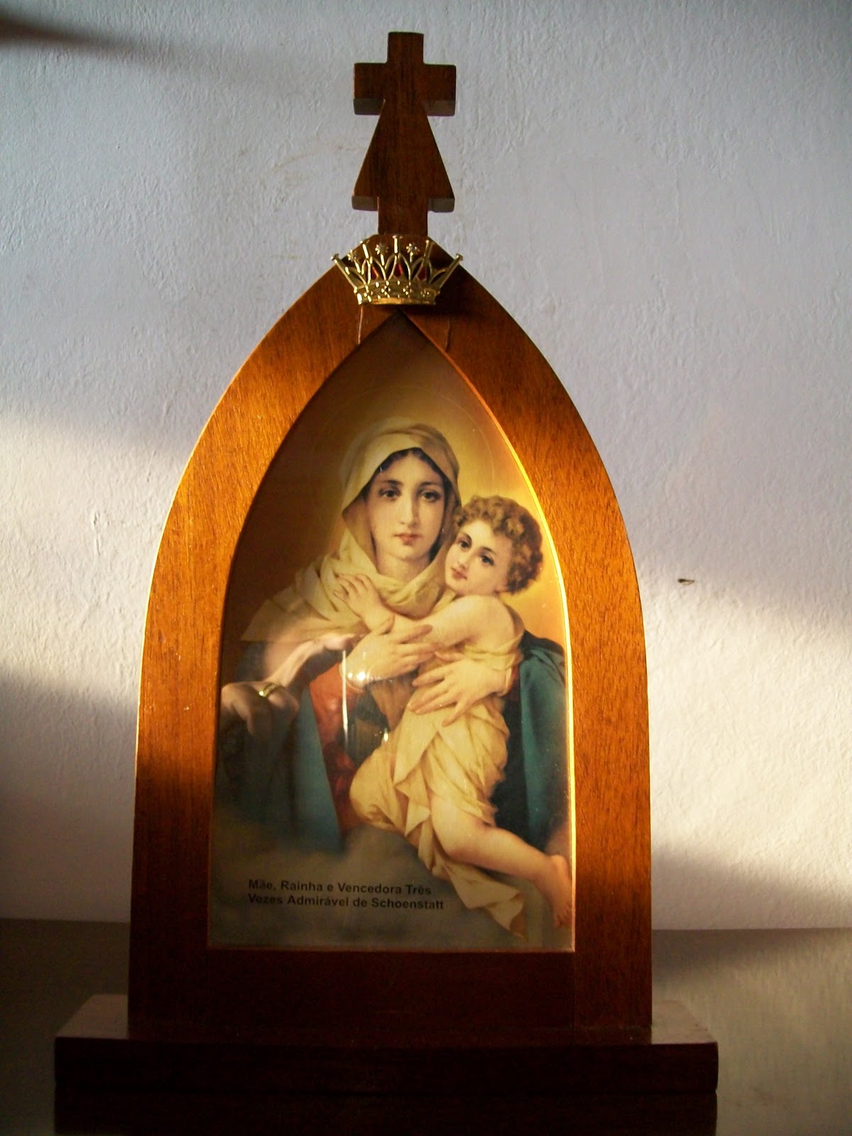 A Boa Nova: 1º Dia - Novena da Mãe, Rainha e Vencedora Três Vezes ...