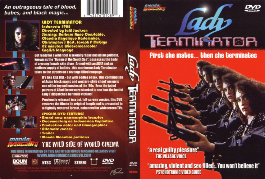 Lady Terminator (1989) Indonesian film by H. Tjut Djalil with ...