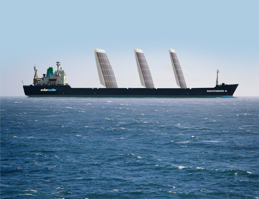 태양전지 판넬을 장착한 하이브리드 선박 Hybrid Ship with PV solar panel
