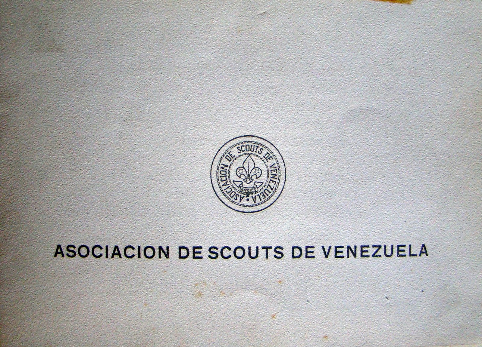 Museo Virtual Scouts Venezuela: L aniversario de la Asociación de ...