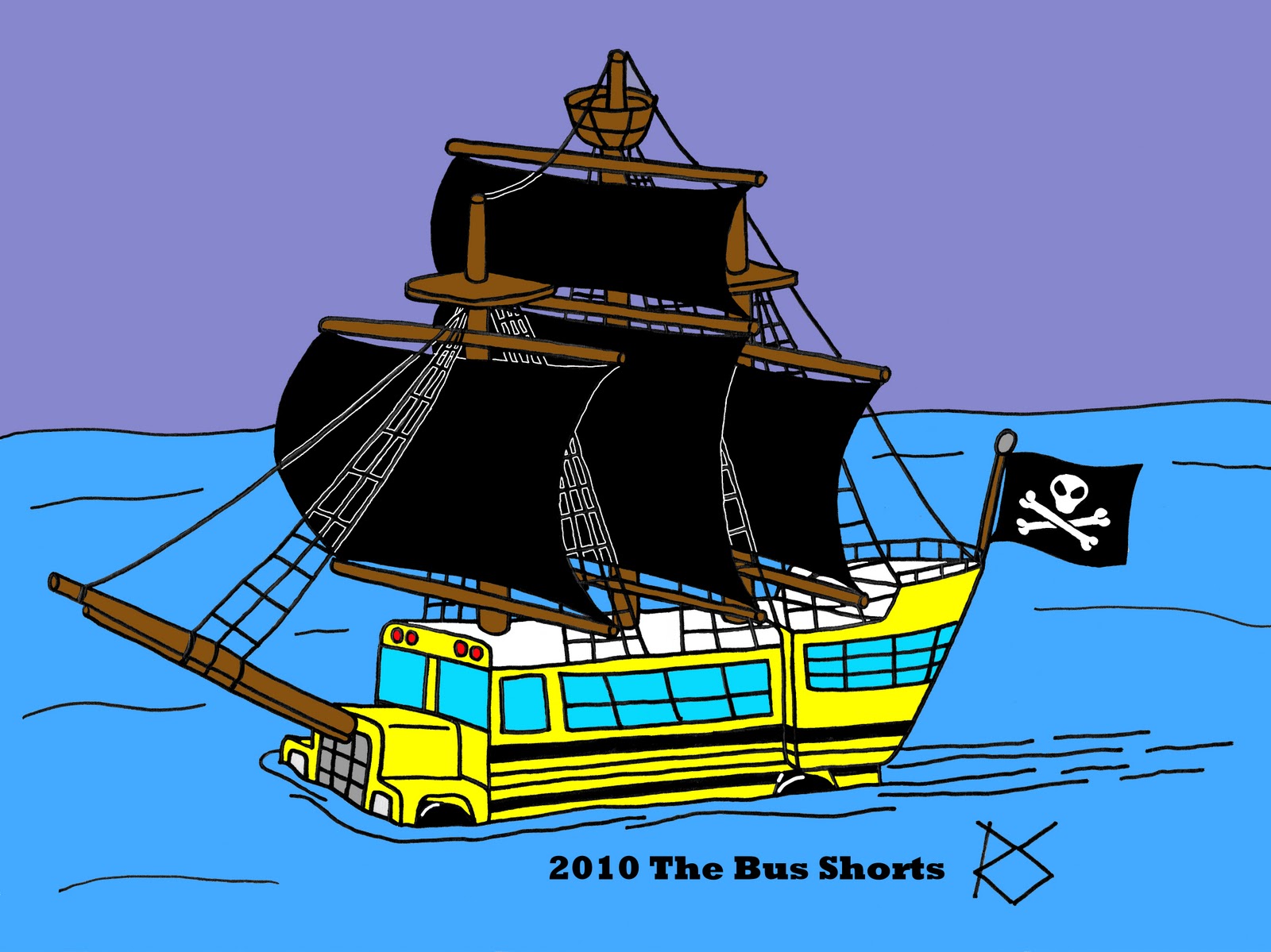 The Bus Shorts: Buses of the Caribbean; The Curse of the Bus Pearl