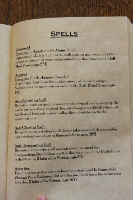 My Harry Potter Party: The Hogwarts Charms, Spells and Potions Book