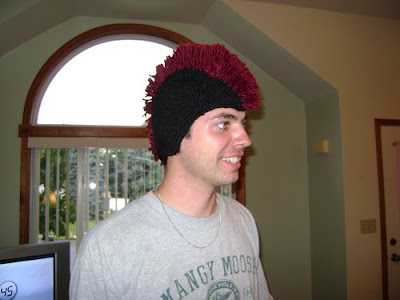 Playing Musical Yarn with Knitting: Completed Adam's Mohawk Hat & The ...