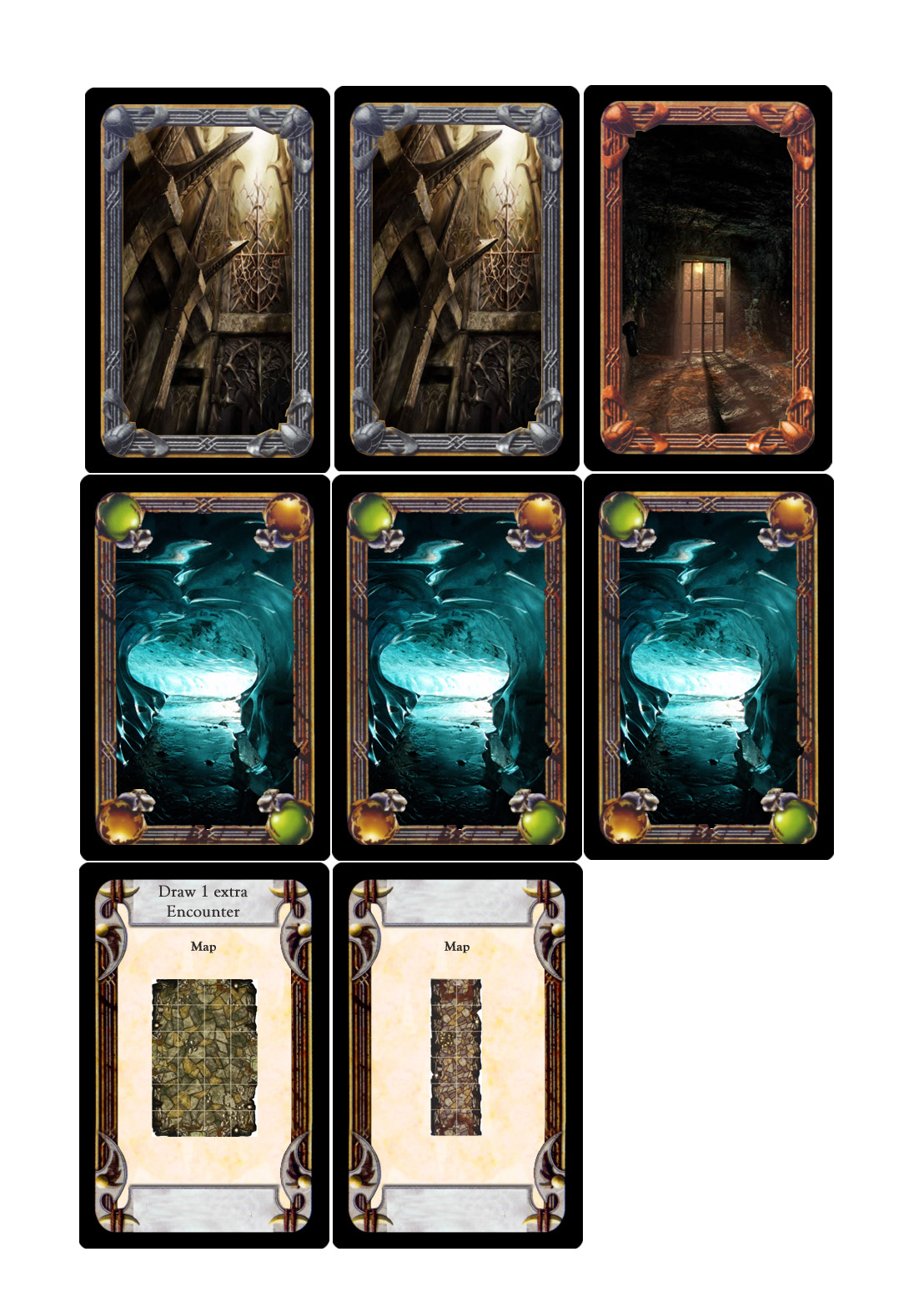 Descent card deck backs - final - Hall or Nothing - Thematic Tabletop ...