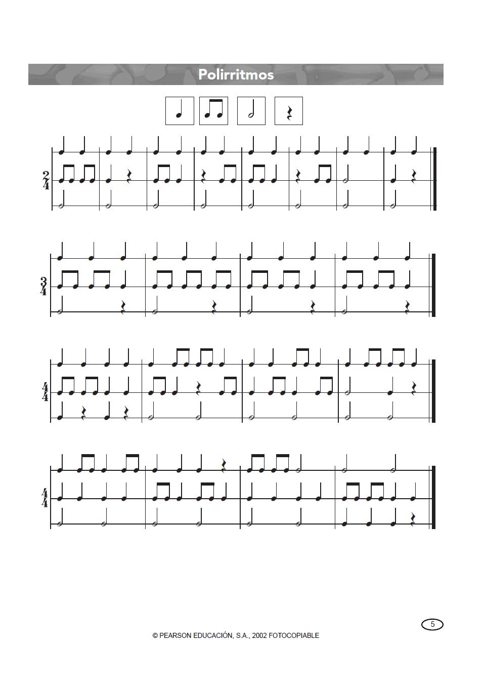 El ataque de la Garrapatea: Elementos constituyentes de la música