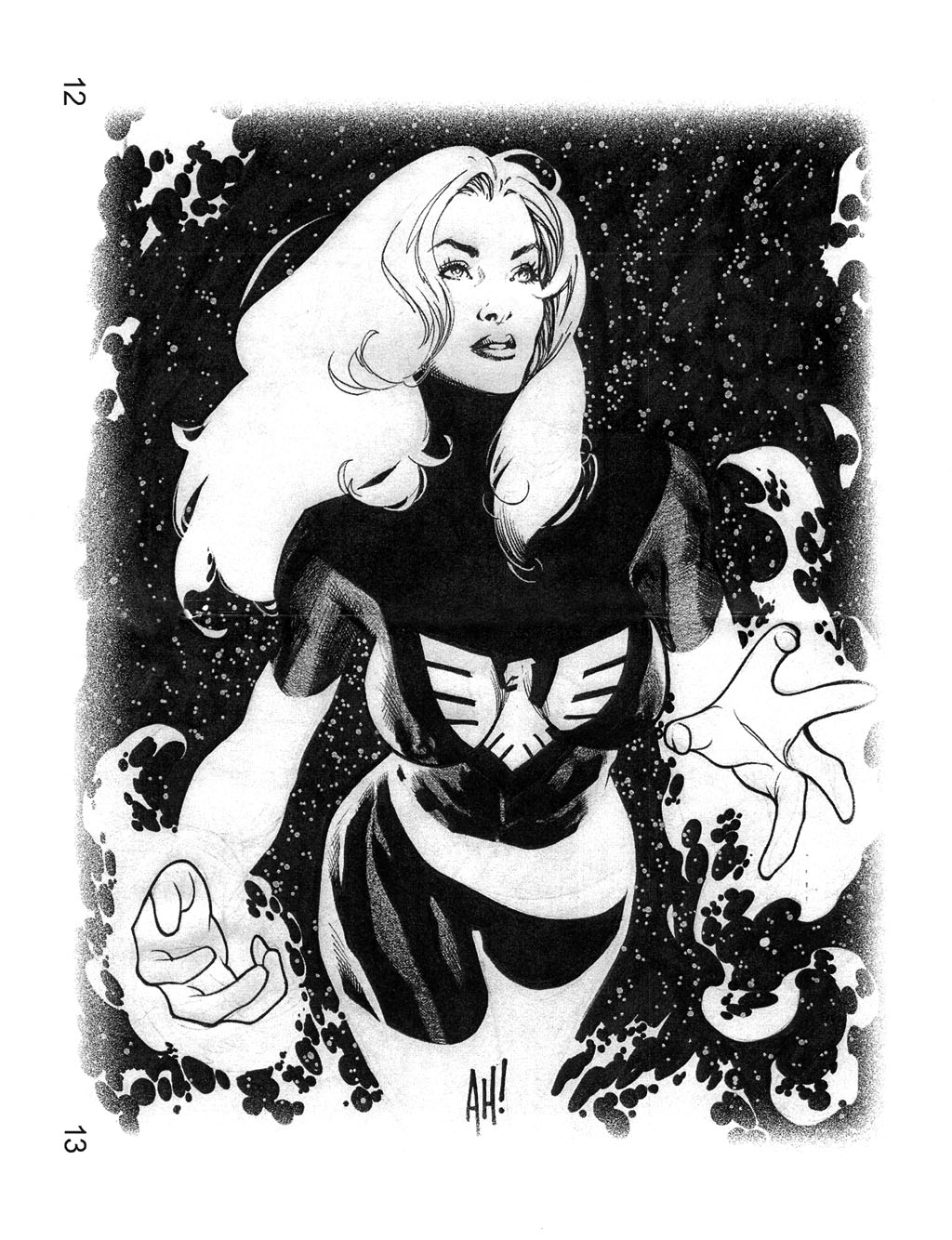 Read online Adam Hughes Convention Sketchbooks comic - Issue # Full