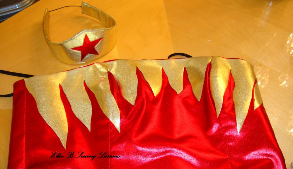 From Beads to Buttons: Wonder Woman Costume - 1-2-1 sewing lesson