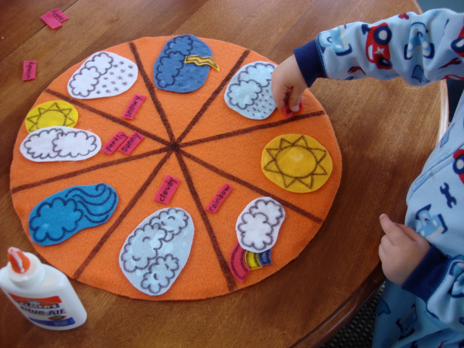 starbelly handmade: Weather Wheel