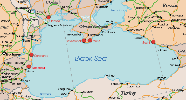 Russia sea port map - essentialqery