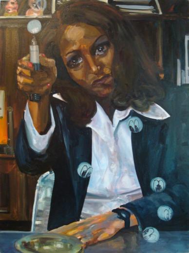 Art Splash: Dawn Mellor - The Conspirators - Galerie Gabriel Rolt ...