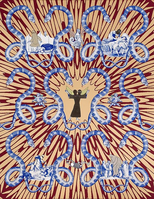 Art Splash: Kent Henricksen - A Venomous Bloom - Paul Kasmin Gallery ...