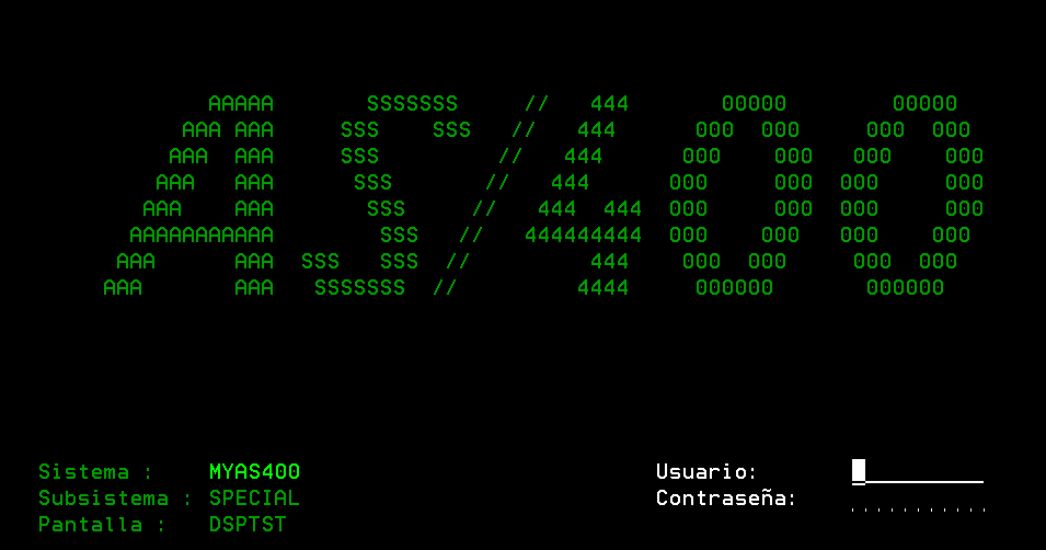 Howto and Tools for AS/400 iSeries IBMi: Cambiar inicio de sesión