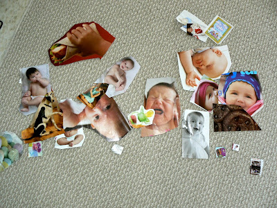 Having Fun at Home: Magazine cut-out activity with toddlers