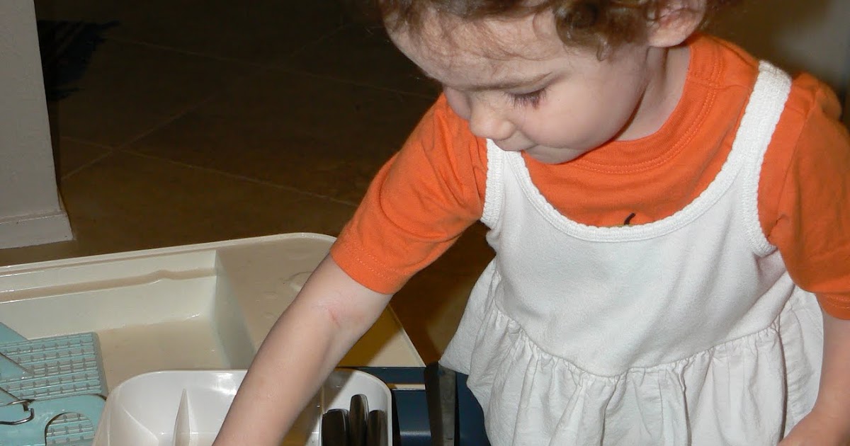 Having Fun at Home: Toddler Chore: Sorting Silverware