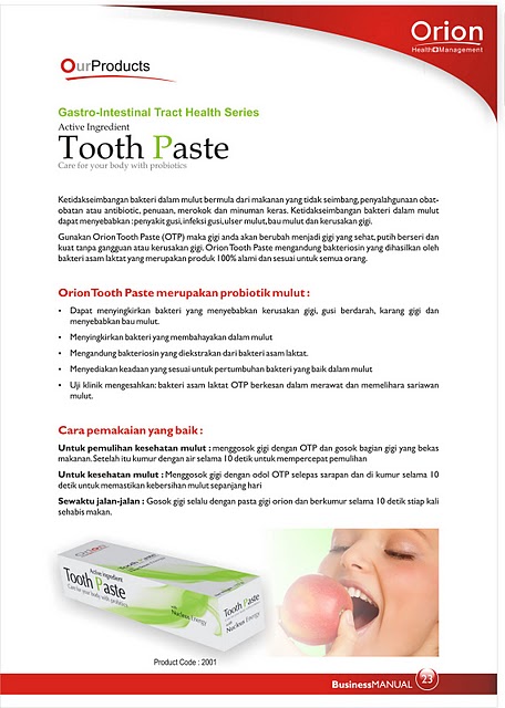 PRODUK - ORION
