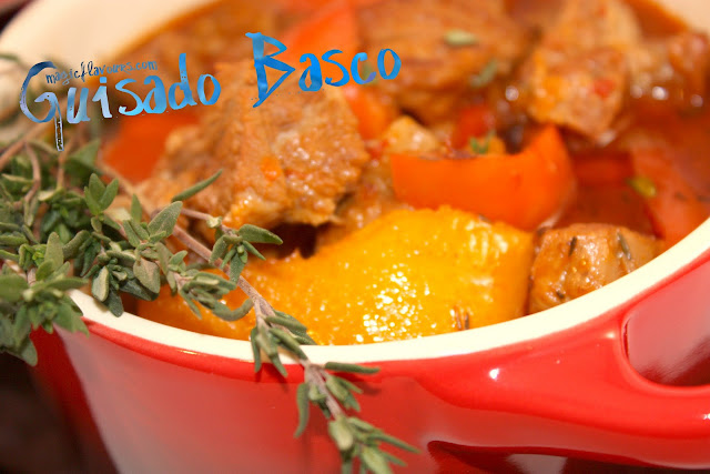 Magic Flavours: Basque Pork Stew / Guisado Basco / Guisado Vasco