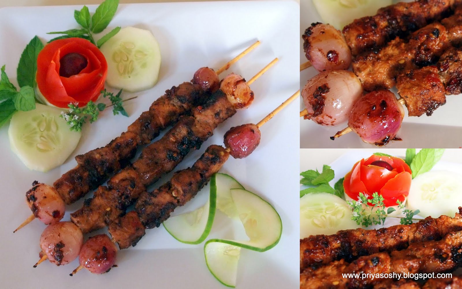 These are a few of my favourite things....: Skillet Beef Kabob