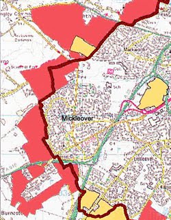 Say No to Mickleover Sprawl - Maps