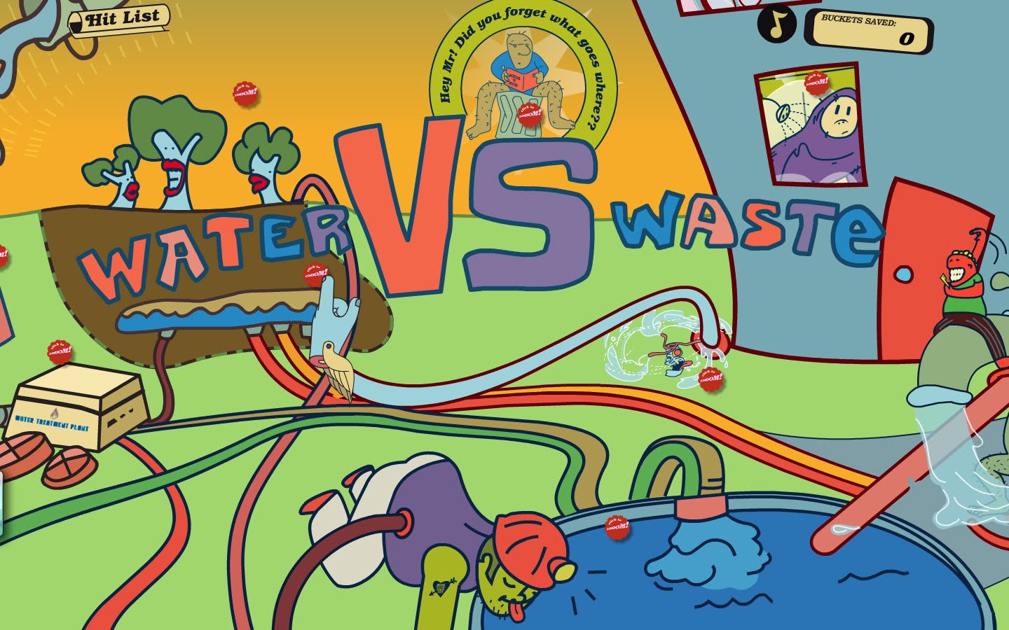 Save the Earth: Water vs Waste