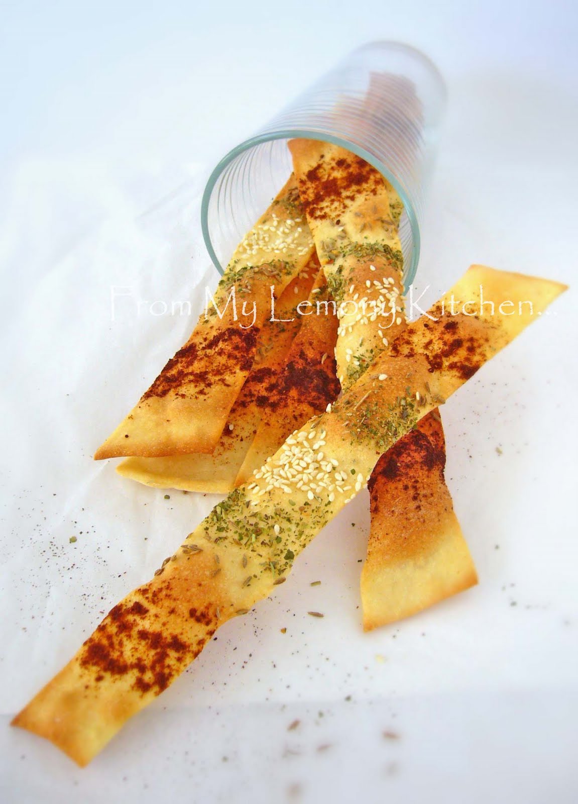 Lavash Crackers - Lisa's Lemony Kitchen