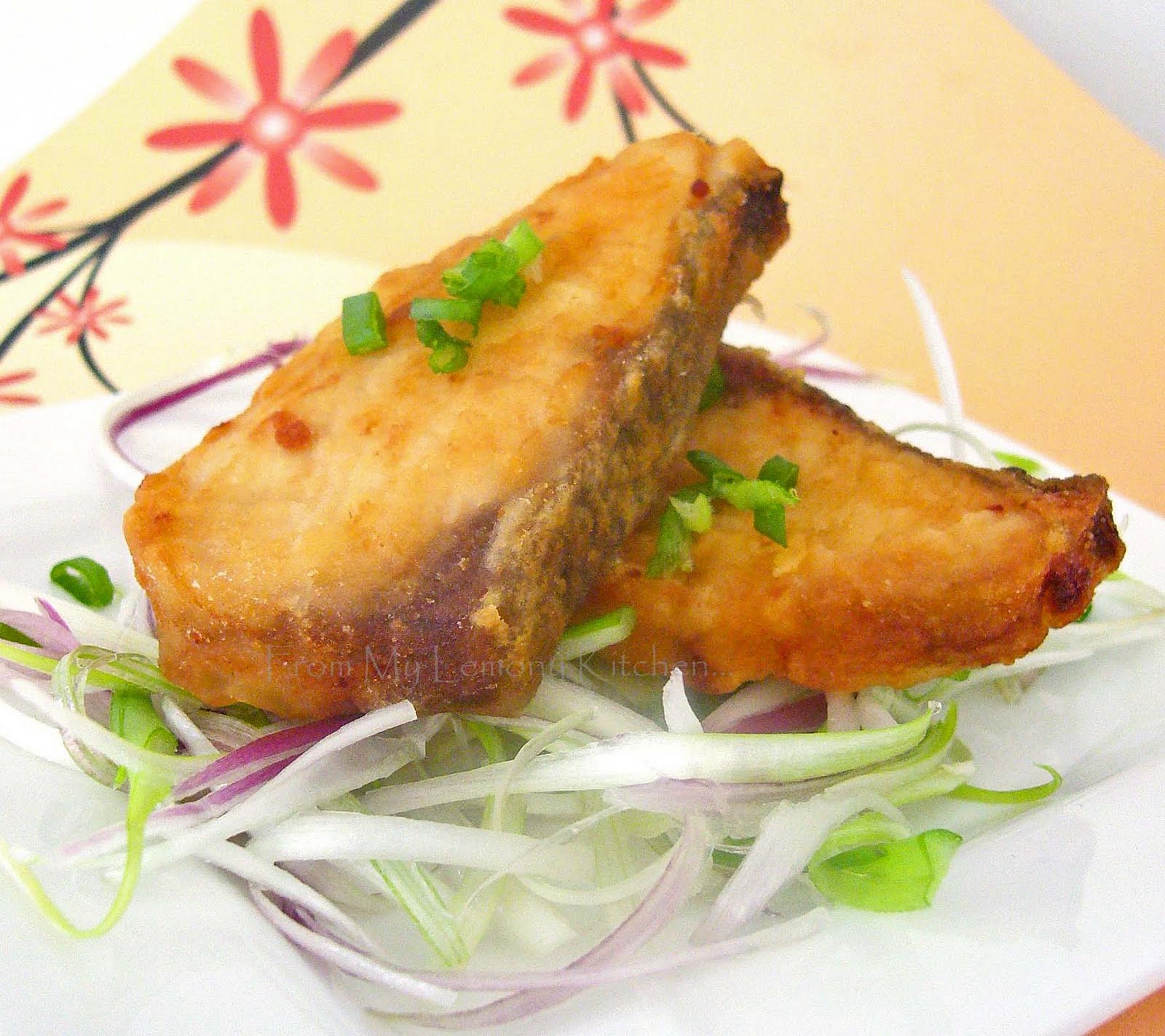 Golden Marinated Hiramasa - Lisa's Lemony Kitchen