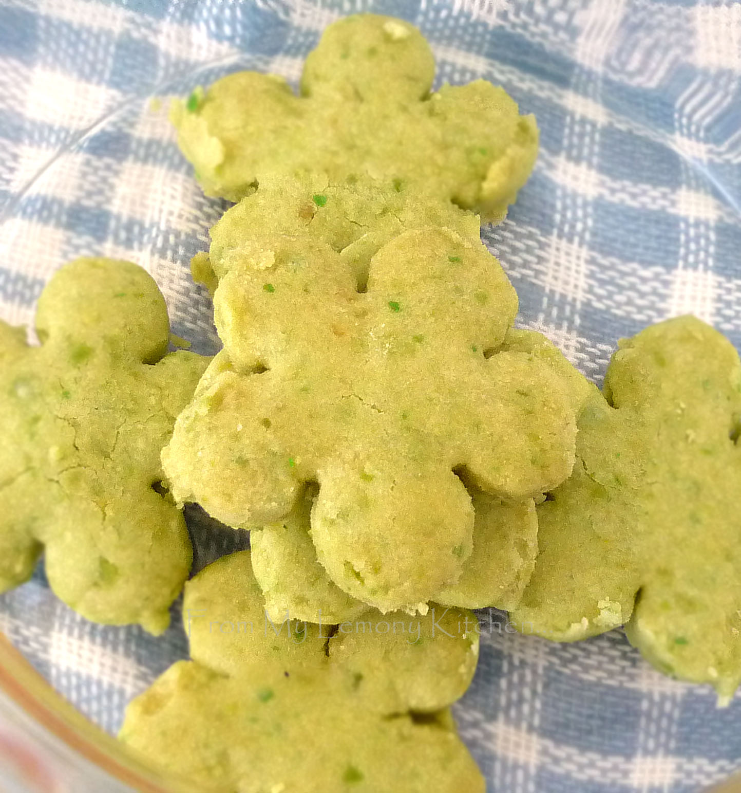 Green Peas Cookies - Lisa's Lemony Kitchen