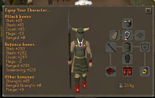 The Runescape Post: Game Items: Guthan's set