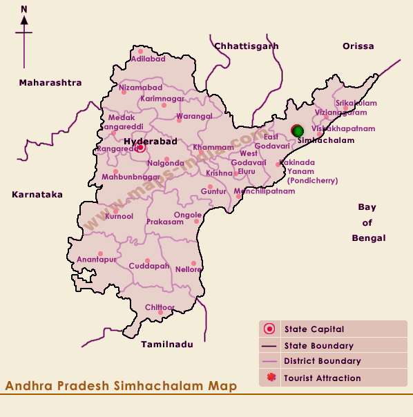 Divya Darisanam: Purana Sthalams - Simhachalam - Sri Varaha ...