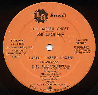 The ExXxclusive Crew 3: FULL 12'' The Rapper Ghost - Lazer! Lazer ...