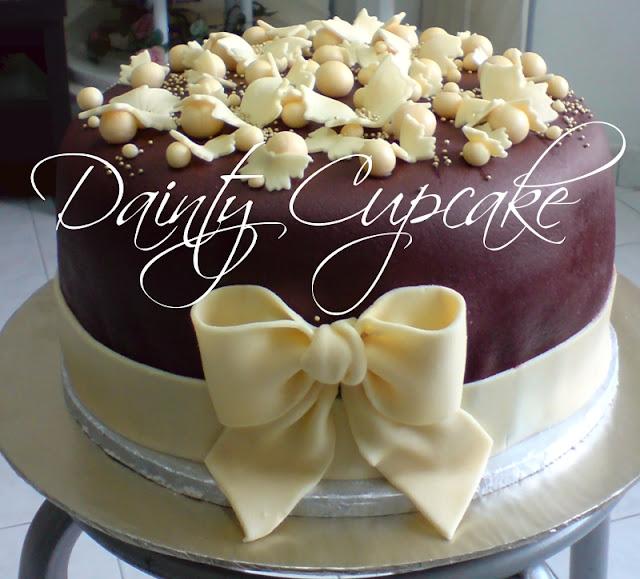 Yellow Butterfly Cake ~ Dainty Cupcake