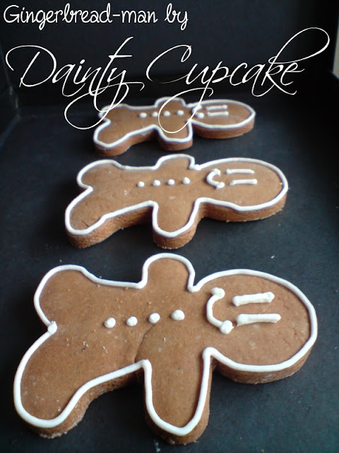 Gingerbread Man by Dainty Cupcake ~ Dainty Cupcake