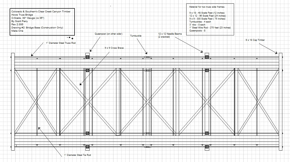 The Model Railroader's Notebook: #006 07 Clear Creek Timber Howe Truss ...