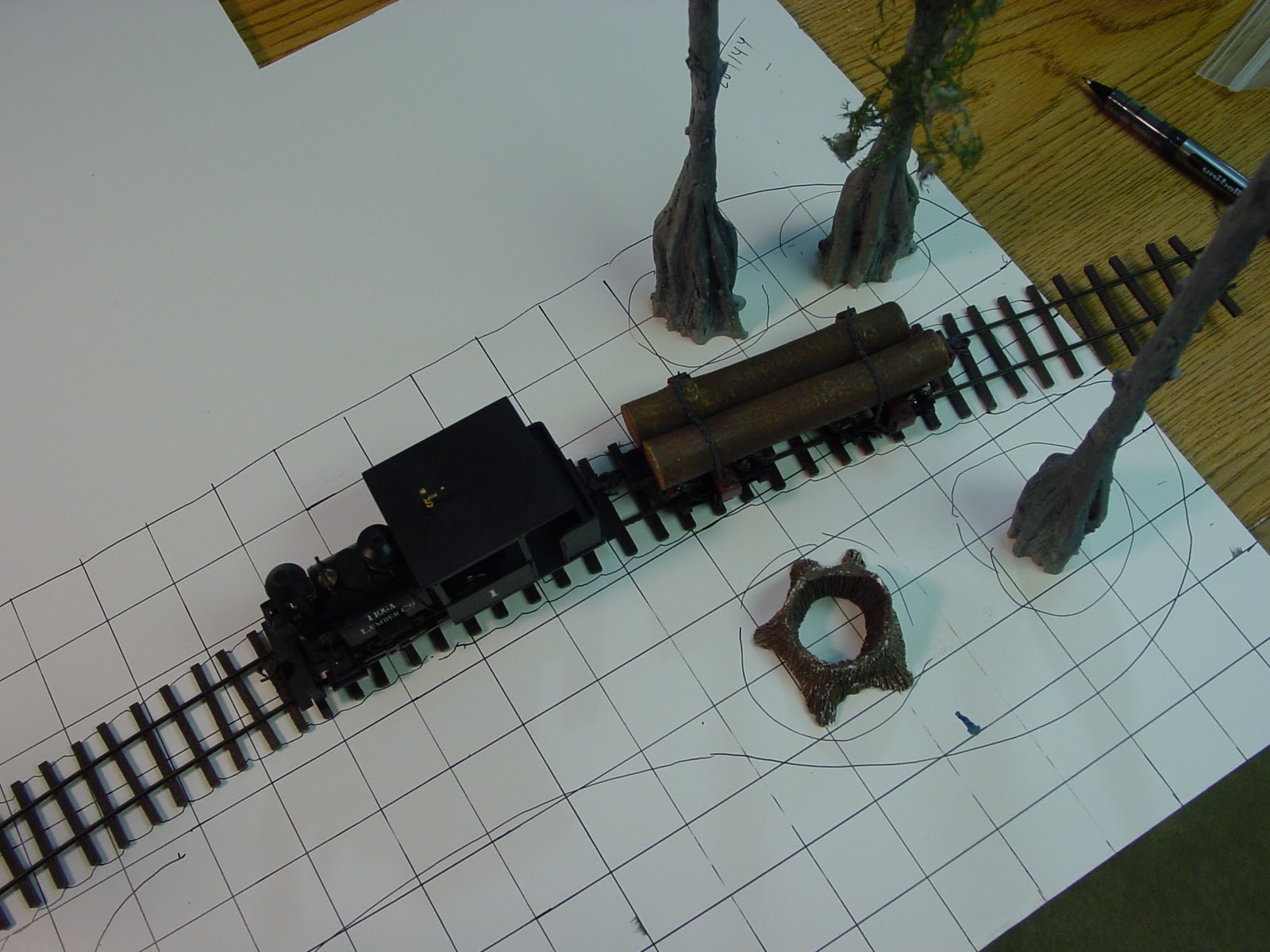 The Model Railroader's Notebook: Sippin' Swamp Diorama - Part 3 - Base ...