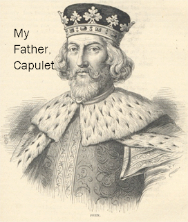 Juliet Capulet: Father & Paris.