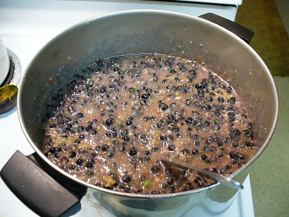 Under the Coffee Table: Ode to Garden Huckleberry Jam