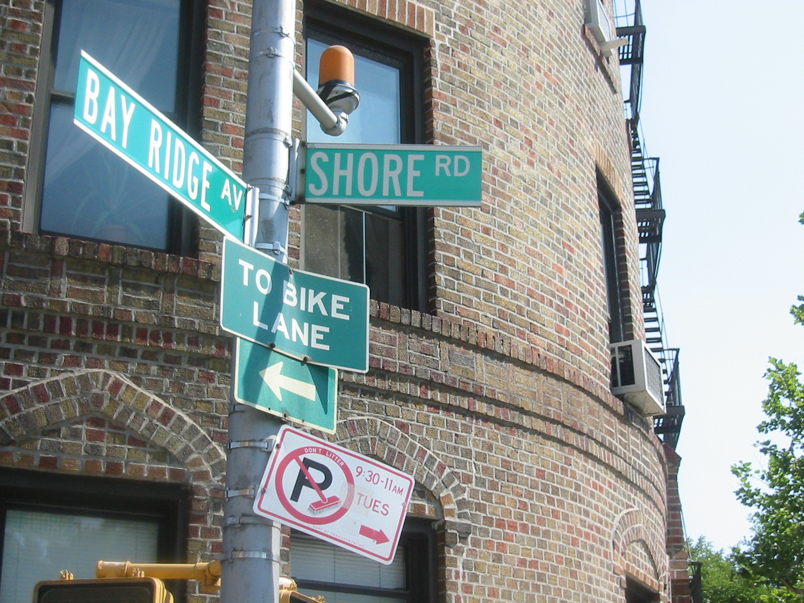 Bay Ridge Bicycle Routes - Brooklyn: The Classic Bicycle Lane of Bay ...