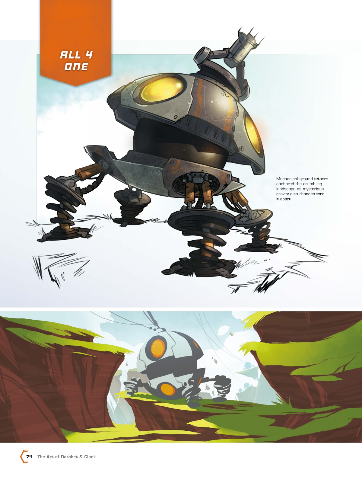 Read online The Art of Ratchet & Clank comic - Issue # TPB (Part 1)