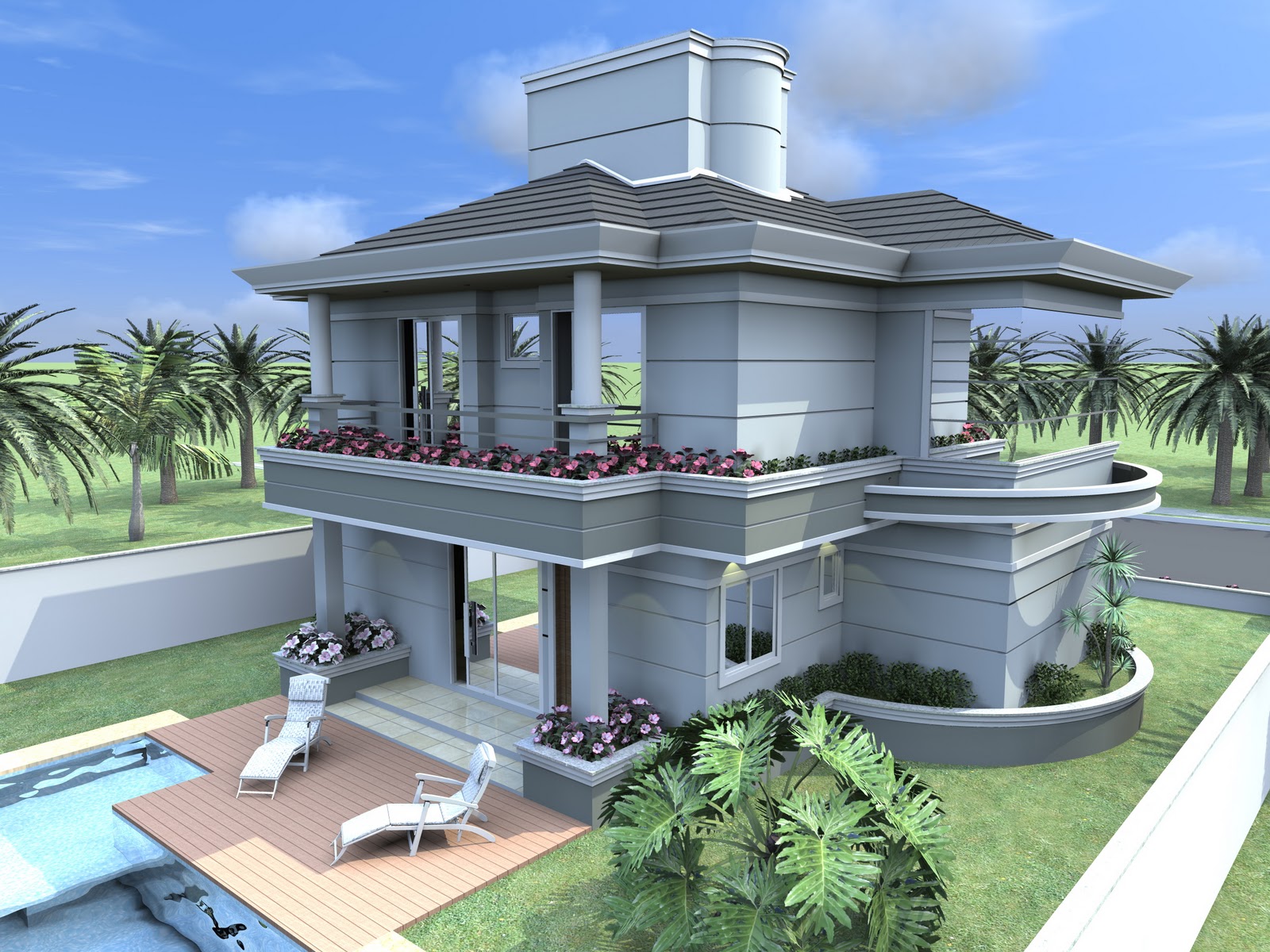 Wollo Design: Render - Residência Unifamiliar