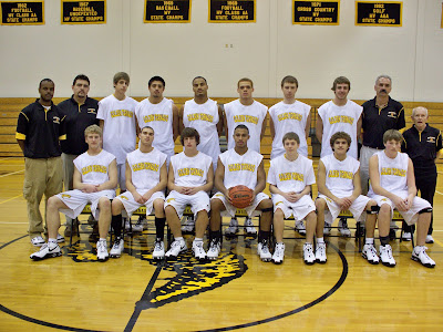 Keyser High School Boy's Basketball Team: Feb 4, 2009