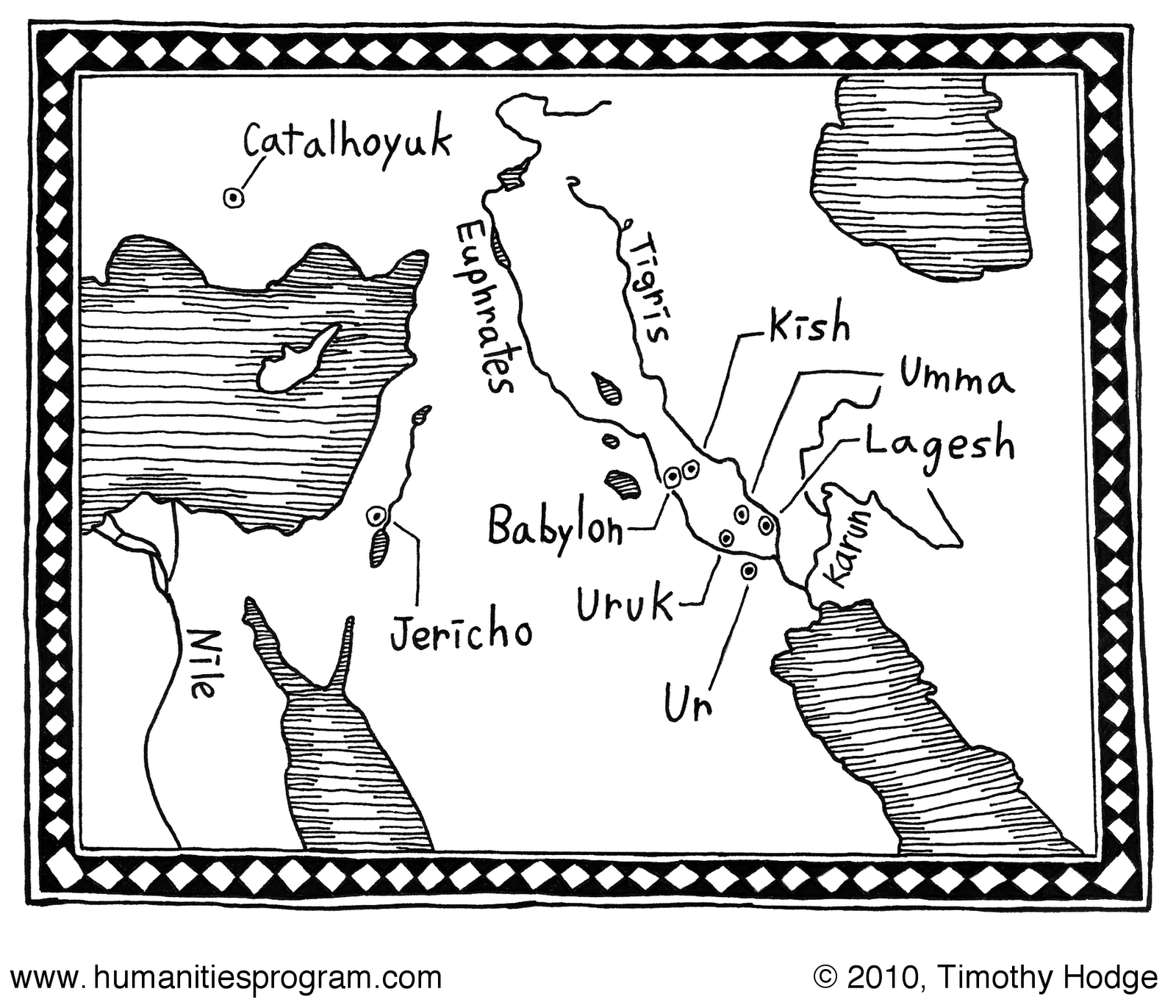 The Humanities Program: The First Cities