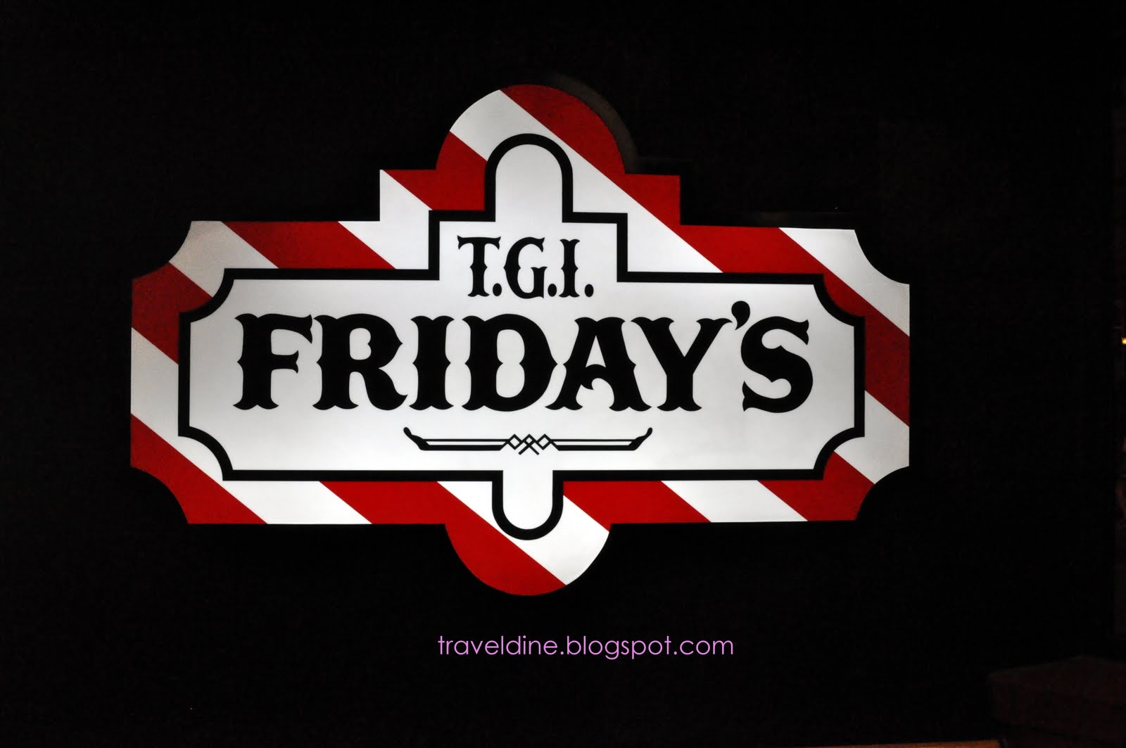 Travel and Dining Experience: TGI Friday's - One Utama