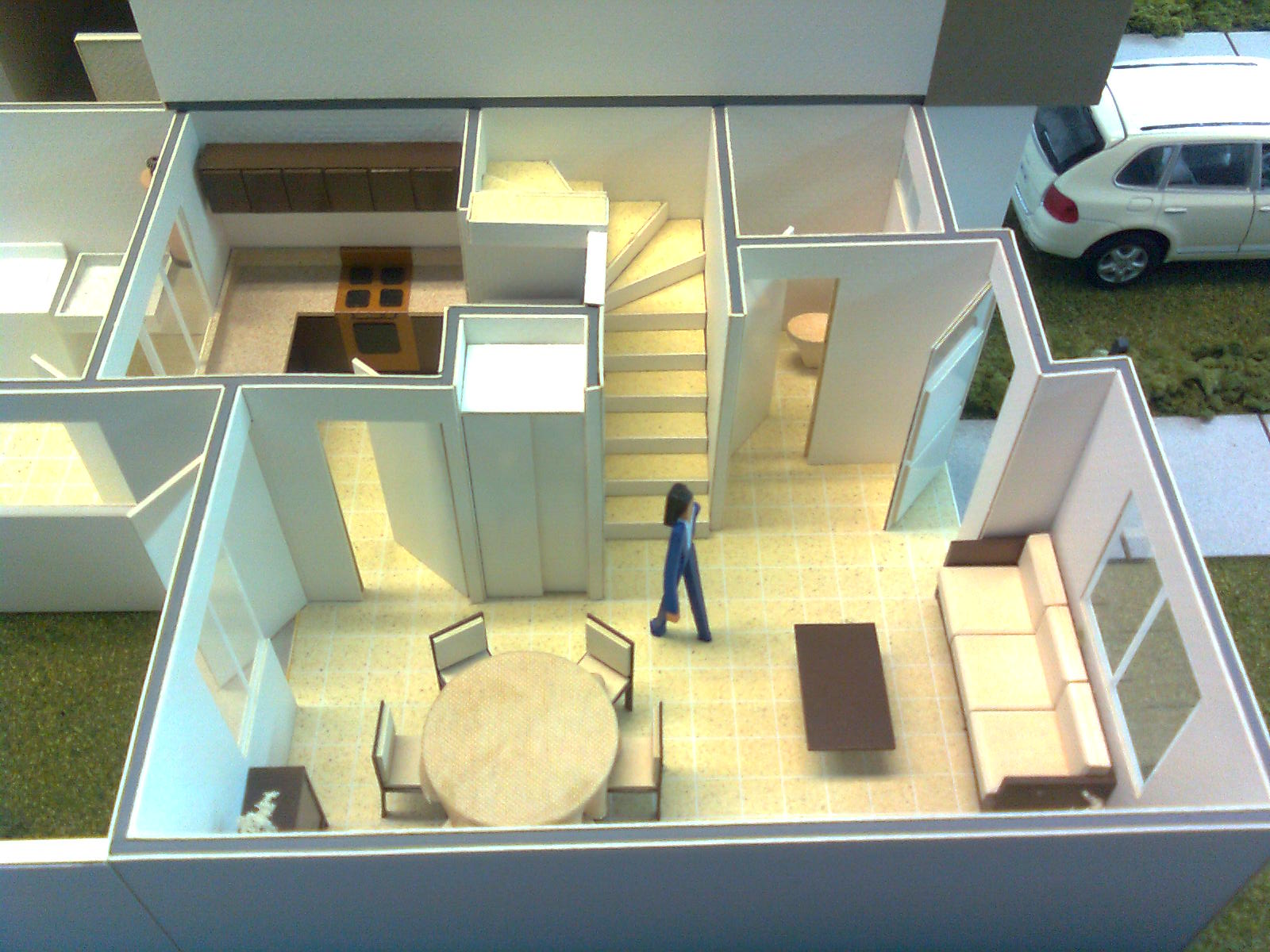 Maquetas de casa habitacion