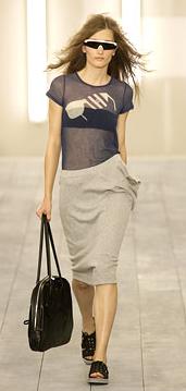 100% F a s h i o n a b l e: Moda transparente en las blusas y polos