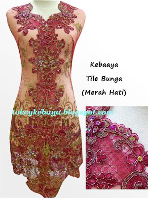Kebaya Cantik: Kebaya Tile Bunga